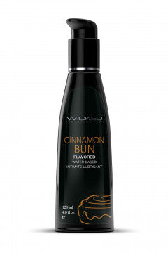 Aqua Cinnamon Bun Flavored Water Based Intimate Lubricant - 4 Fl. Oz ...
